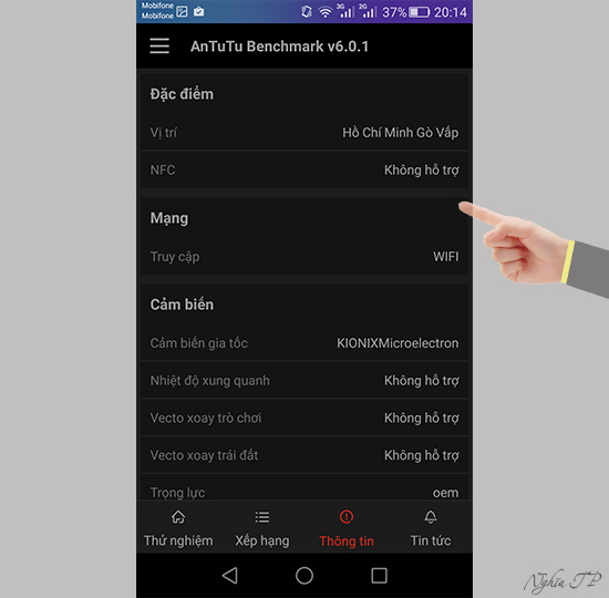 Huawei GR5 đánh giá máy bằng Antutu - Thegioididong.com