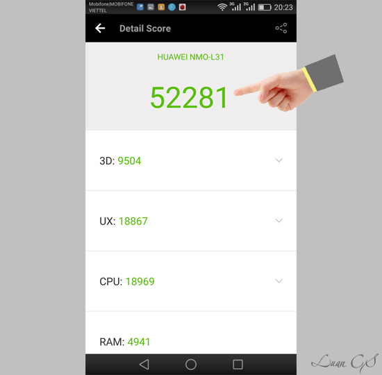 Đánh giá Huawei GR5 Mini với Antutu - Thegioididong.com